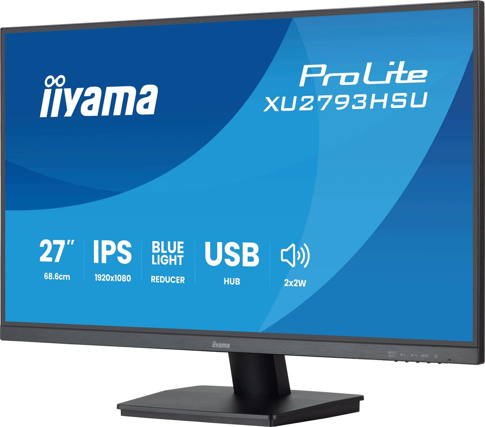 Ecran 27 pouces Full HD IIYAMA IIXU2793HSUB7 | U-Techno.fr